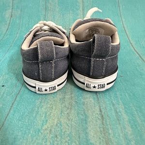 Converse | Shoes | Converse Toddler Blue Denim Allstar Sz 8 | Poshmark